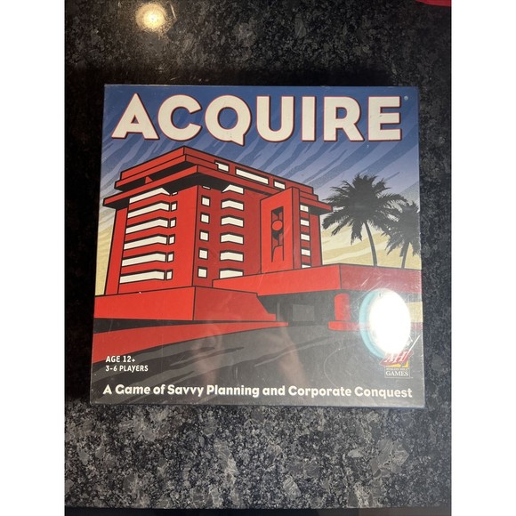 Games | Acquire Board Game 208 Avalon Hill 100 Complete Rare And Out Of ...